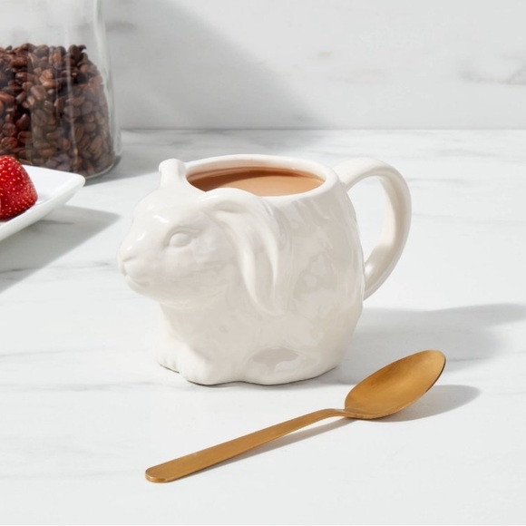 Threshold | Dining | New 2 Threshold 35oz Stoneware Figural Bunny Mugs ...